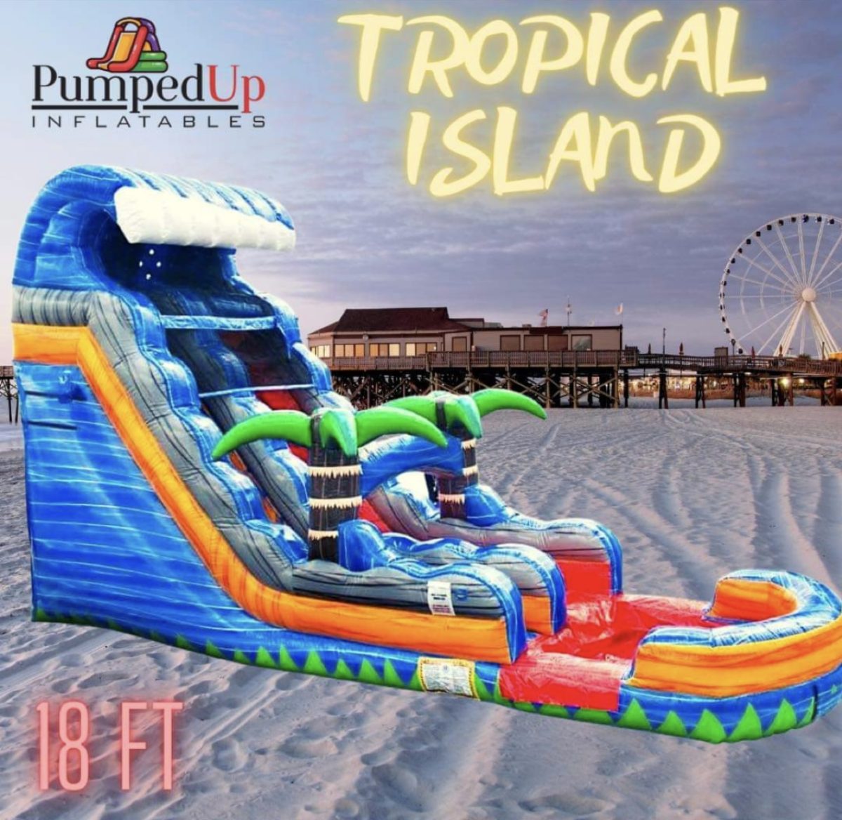 Pumped Up Inflatables Myrtle Beach SC - Party Rental and Bounce House ...